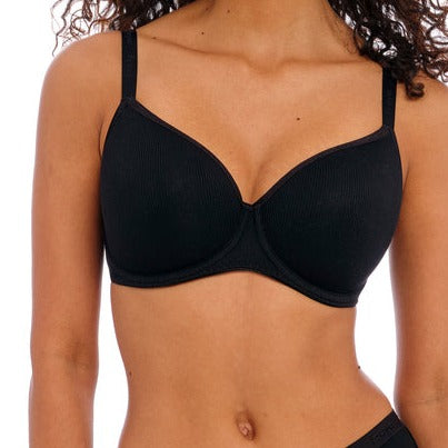 FREYA AA401333BLK CHILLI | T SHIRT BRA | BLACK T SHIRT BRAS | SALE | – Bras in Paradise